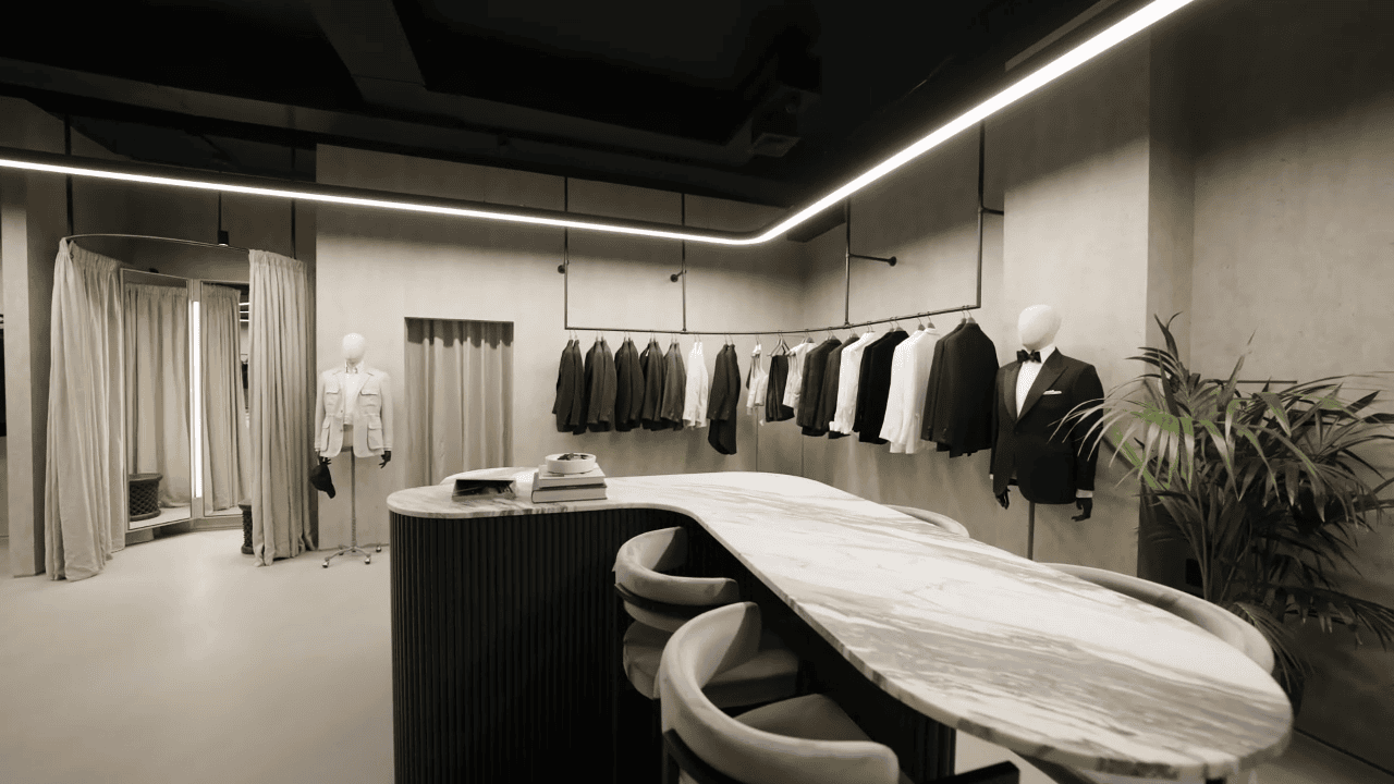 LED Lighting Masterpiece by Centerlight in Retail Store